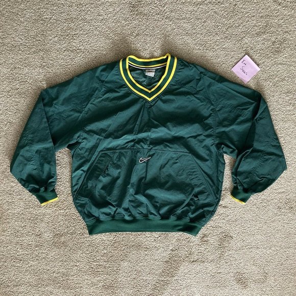 Nike | Jackets & Coats | Vintage Nike Jacket Mens Size Medium Green ...